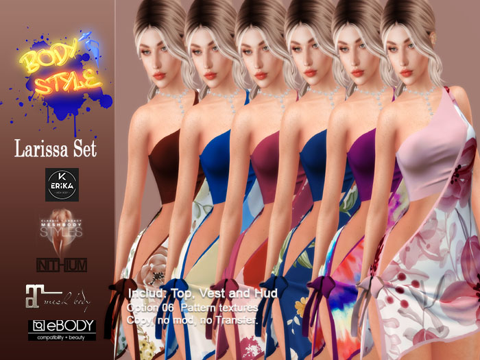 Second Life Marketplace - [B&S] Body & Style - Larissa Set